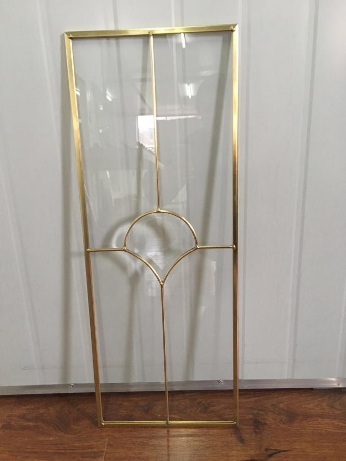 Custom Tempered Beveled Glass Panels Hollow Clear Beveled Glass Panels